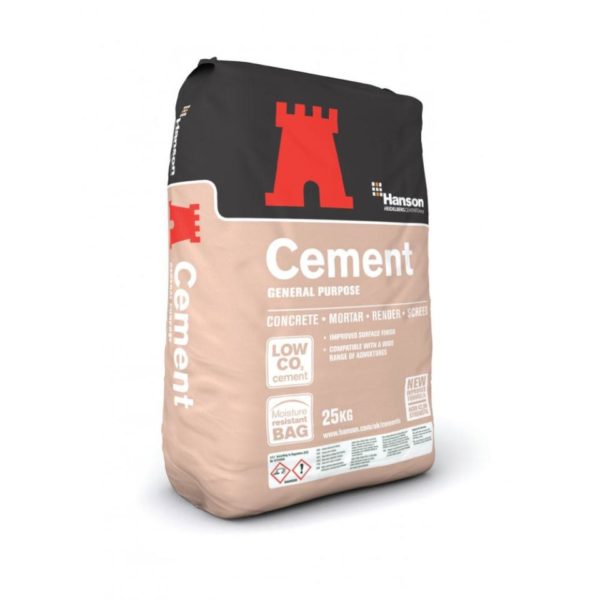 Hanson O.P Cement 25kg - Thistle Timber and Building Supplies