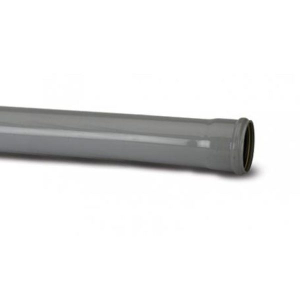 110MM Grey Soil Pipe S/S 3M BS414G - Thistle Timber and Building Supplies