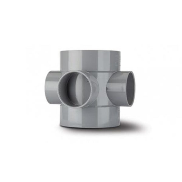 110MM Grey Soil Short Boss Pipe BS425G - Thistle Timber and Building ...