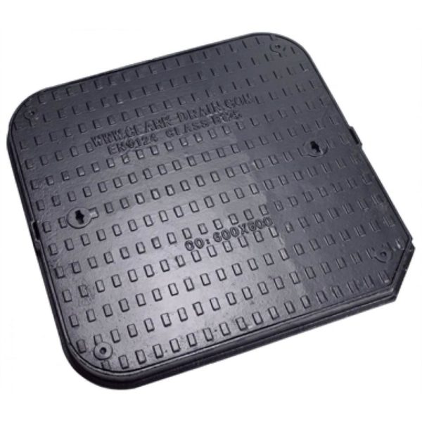 Manhole Cover and Frame 600x600mm Ductile Iron Medium Duty B125 ...