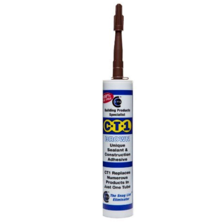 CT1 Sealant/Adhesive Brown 290ml - Thistle Timber and Building Supplies