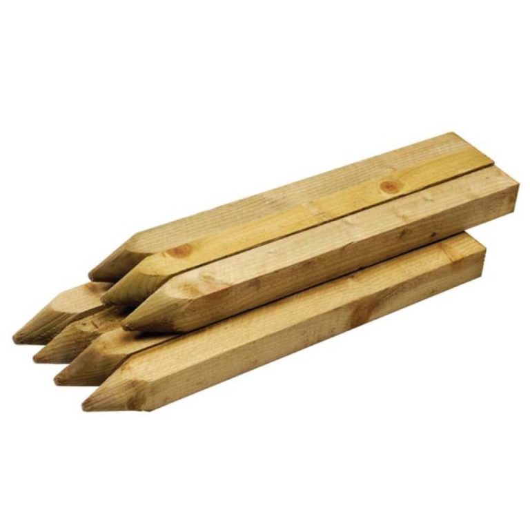 Wood Treated Pointed Peg 47x50mm x600mm - Thistle Timber and Building ...