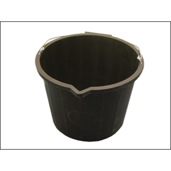 PVC Builders Bucket Black - Thistle Timber and Building Supplies